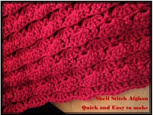 Shell Stitch Afghan Crochet Pattern - Pattern Princess