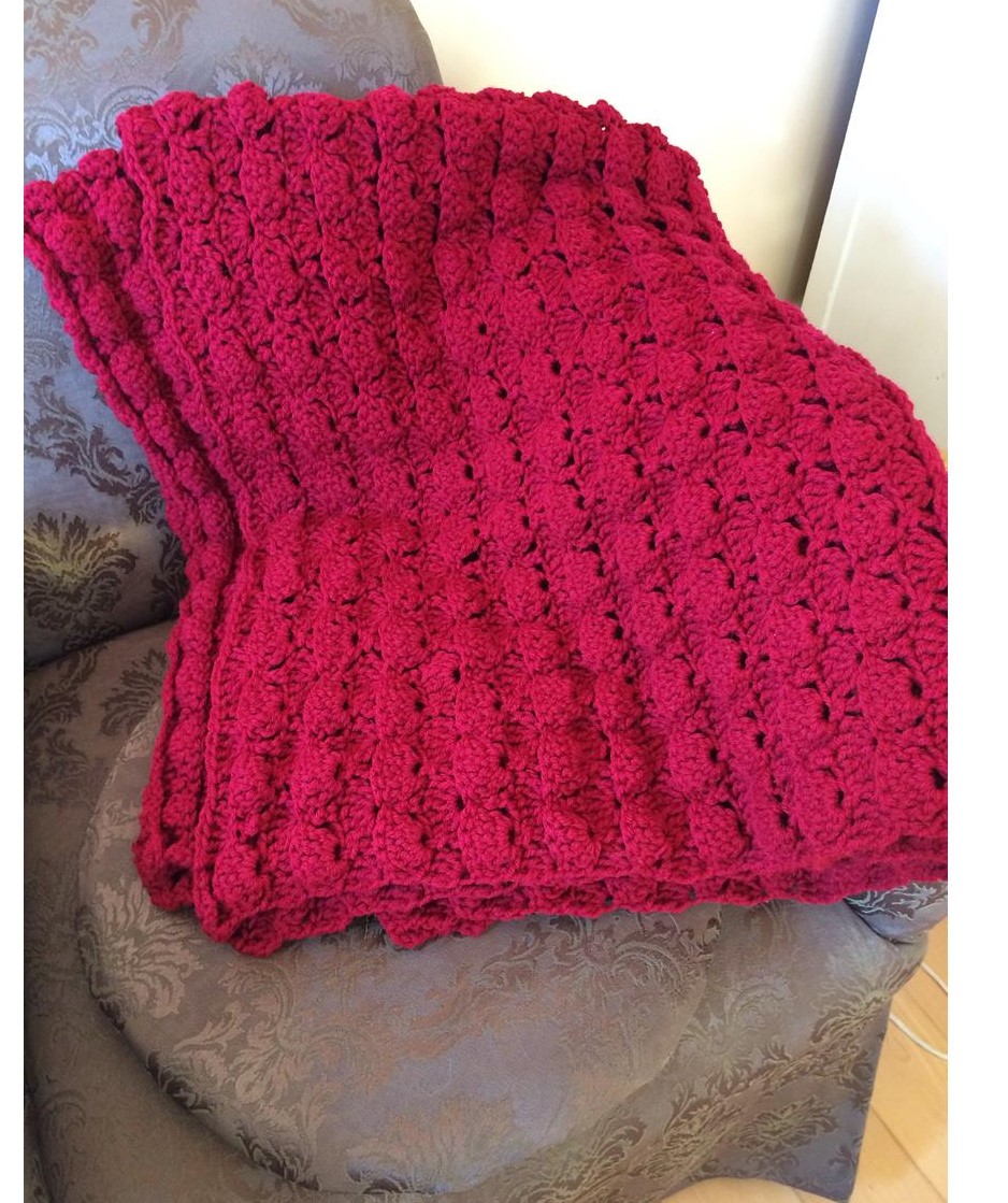 Shell Stitch Afghan Crochet Pattern - Pattern Princess