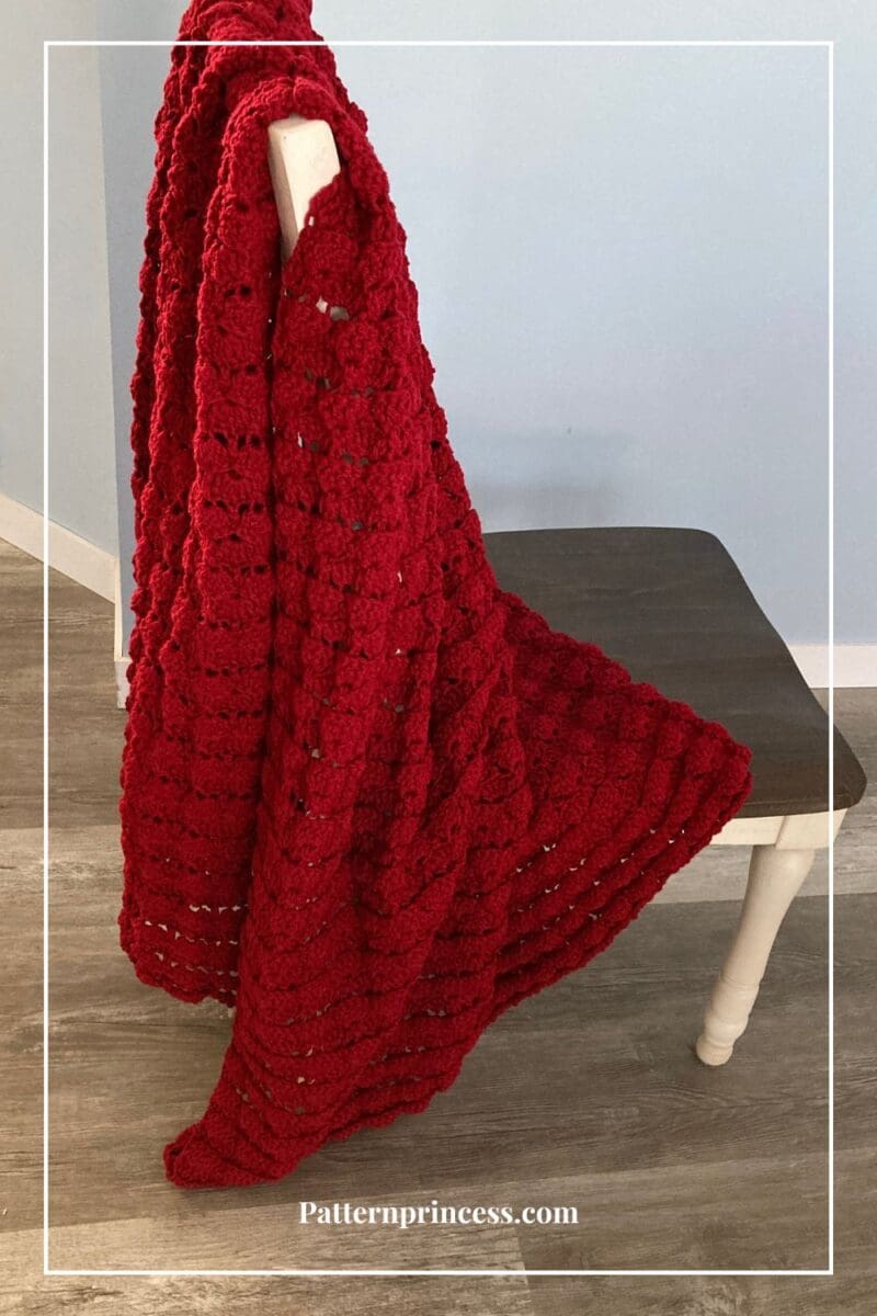 Shell Stitch Afghan Crochet Pattern - Pattern Princess