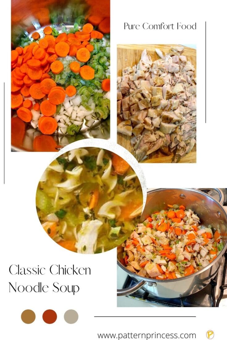 Chicken Noodle Soup in a Snap - Pattern Princess