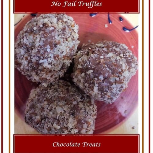 Easy No-Fail Homemade Chocolate Truffles Recipe - Pattern Princess
