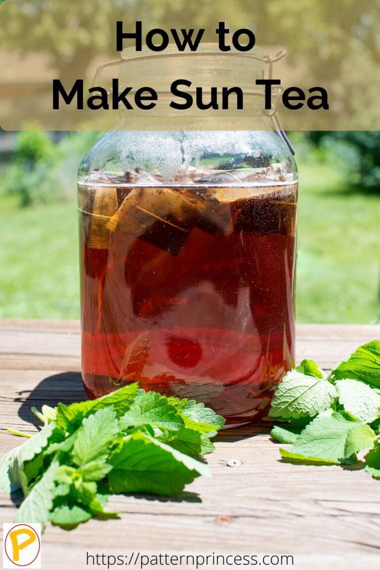 How to Make Easy Iced Sun Tea Recipe - Pattern Princess