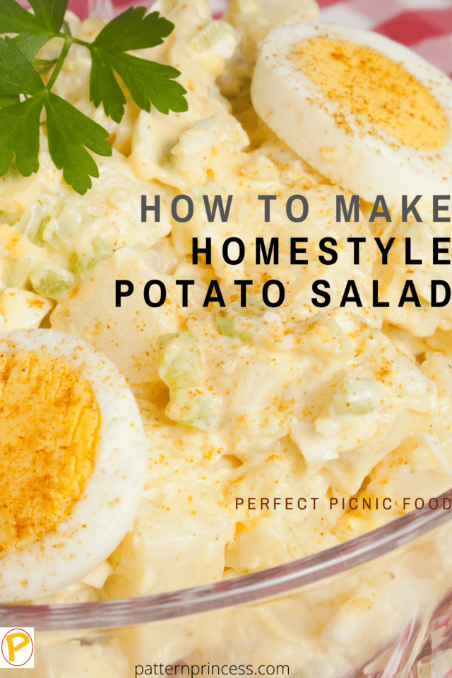 How to Make Homestyle Potato Salad - Pattern Princess