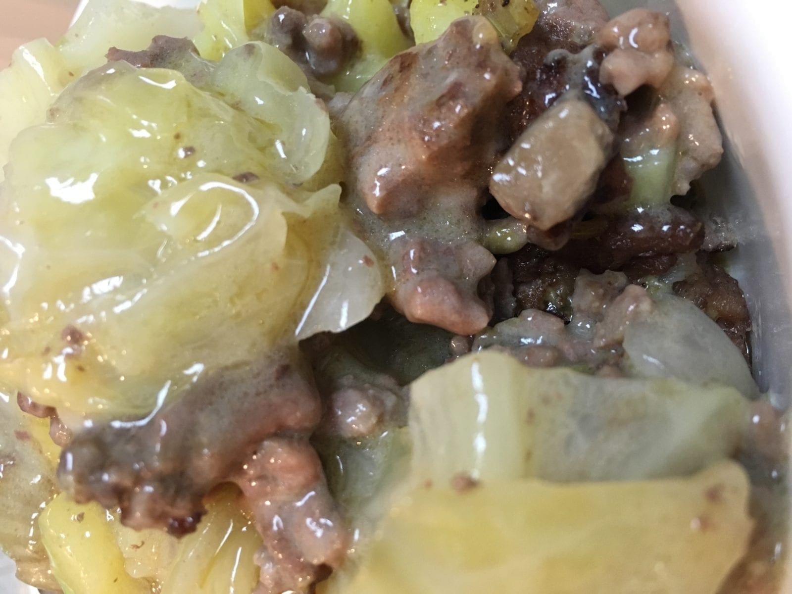 Easy Layered Cabbage Casserole - Pattern Princess