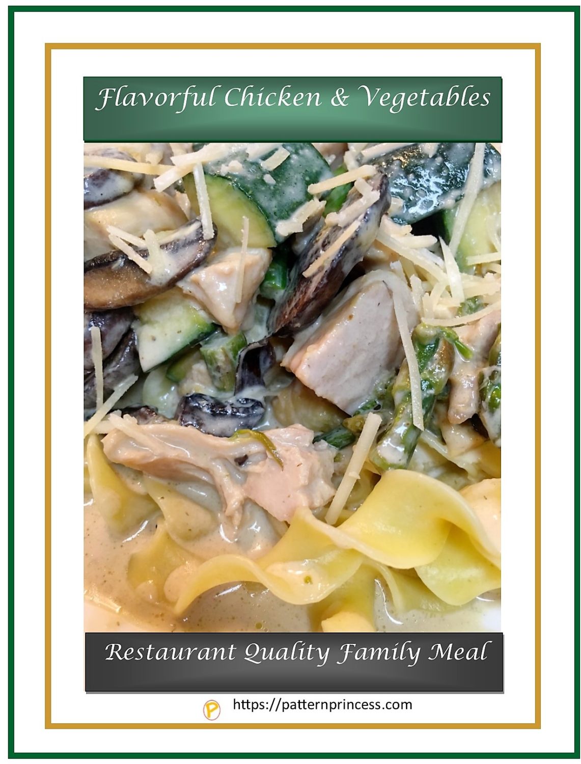 Flavorful Chicken and Vegetables - Pattern Princess