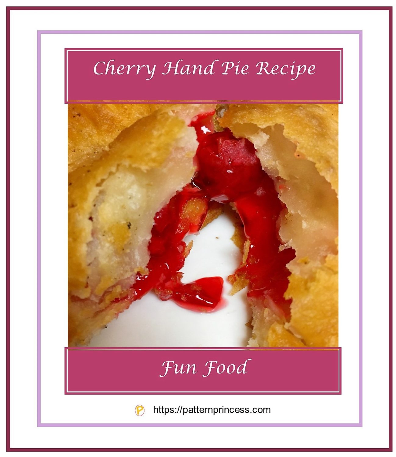 Cherry Hand Pie Recipe - Pattern Princess