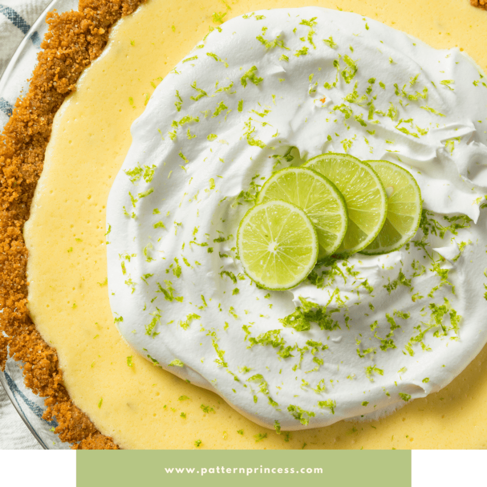 Simply the Best Homemade Key Lime Pie Recipe - Pattern Princess