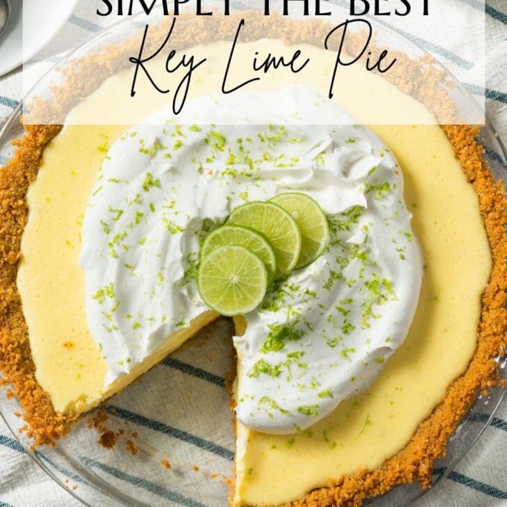 Simply the Best Homemade Key Lime Pie Recipe - Pattern Princess