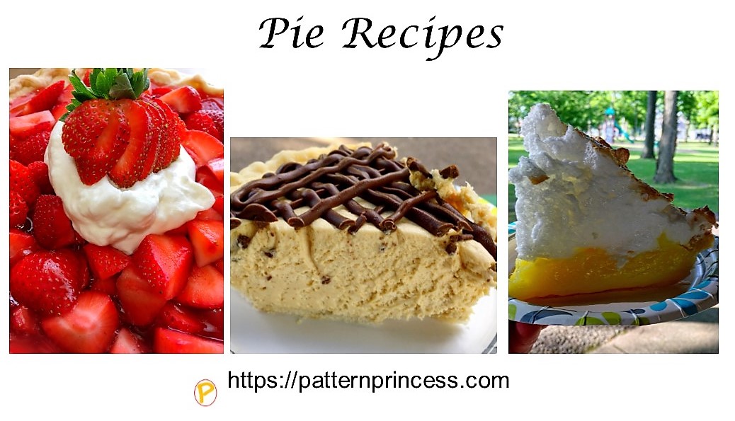 Old Fashioned Custard Pie - Pattern Princess
