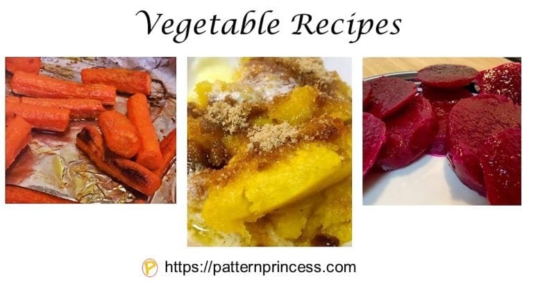 Oven Roasted Vegetables and Cheese - Pattern Princess