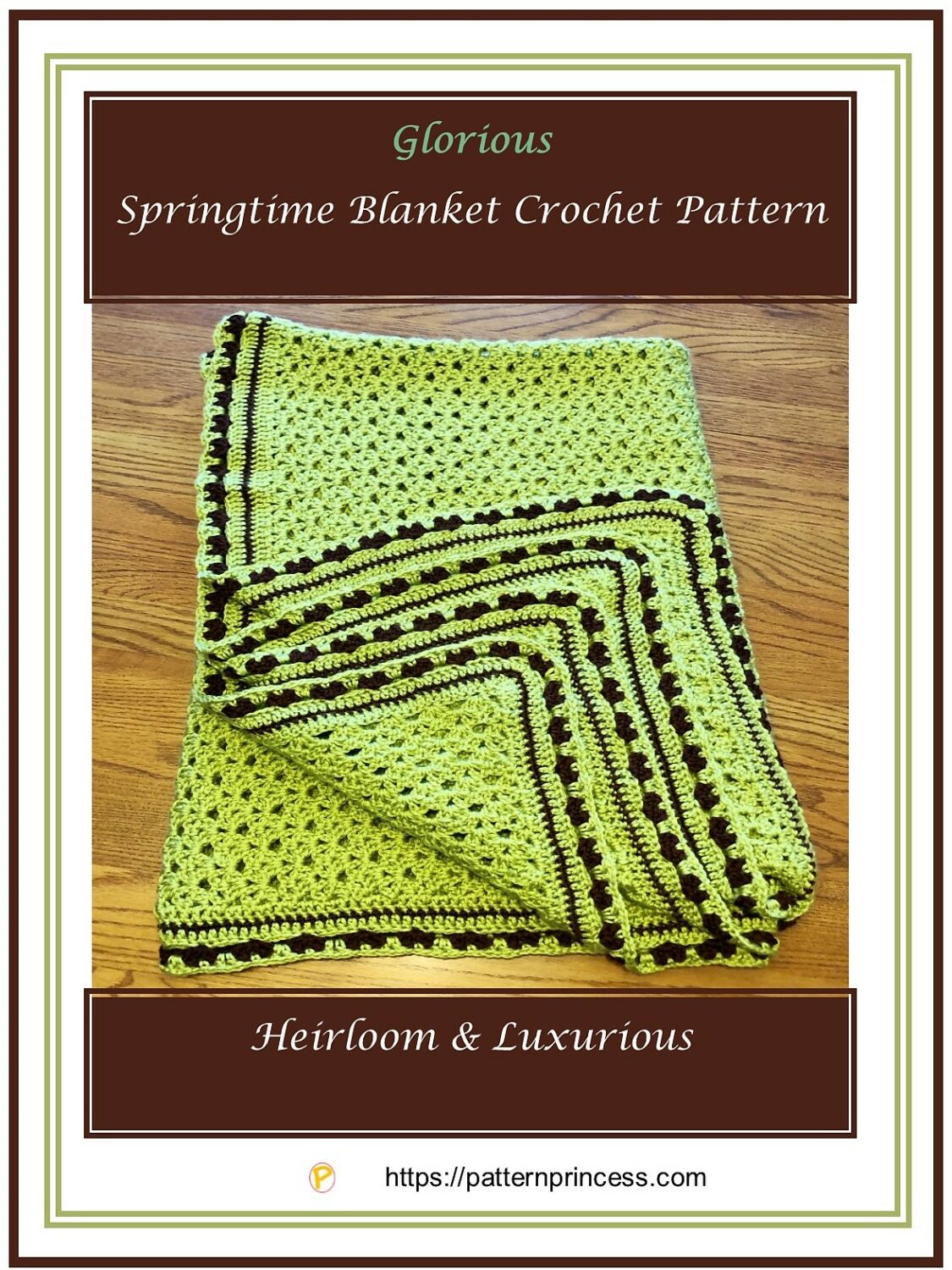 Glorious Springtime Blanket Crochet Pattern - Pattern Princess
