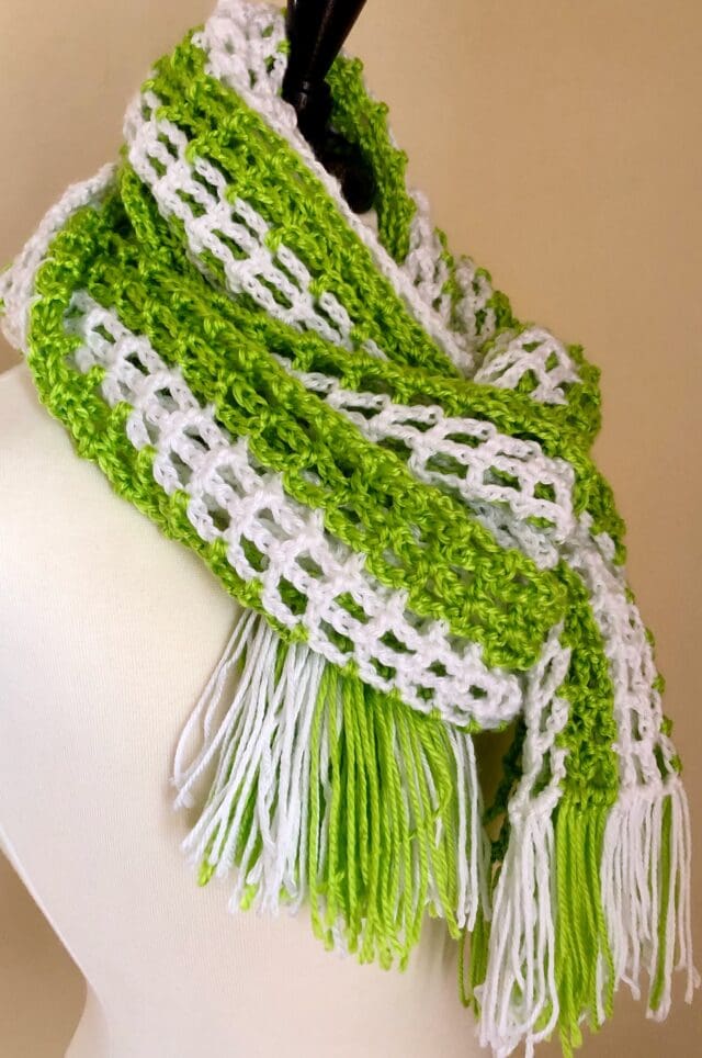 Crochet Open Weave Summer Shawl Pattern - Pattern Princess