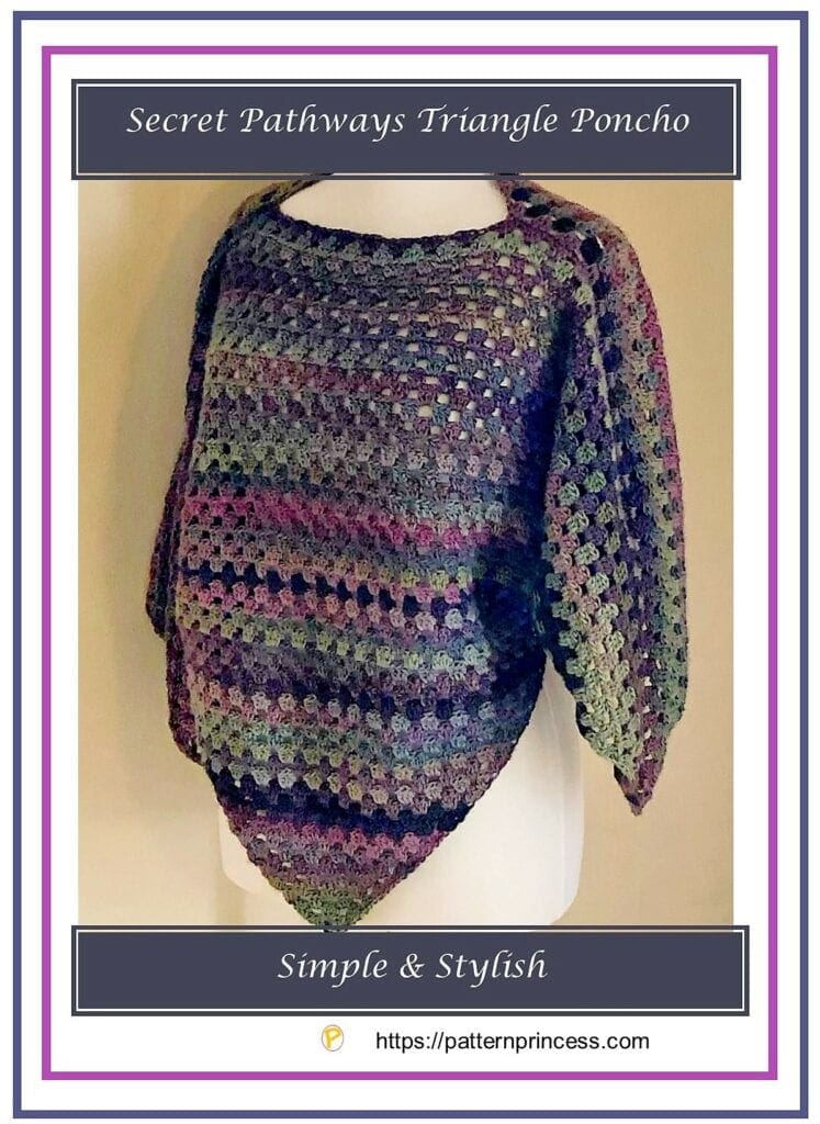 "Beginner" Triangle Shawl - Pattern Princess