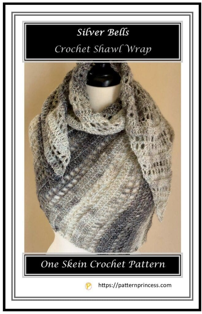"Beginner" Triangle Shawl - Pattern Princess
