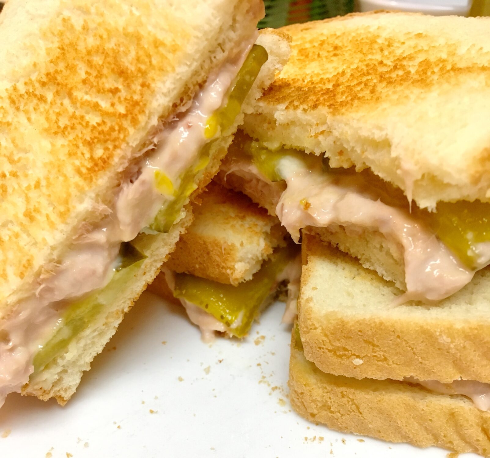 Quick and Easy Tuna on Toast - Pattern Princess