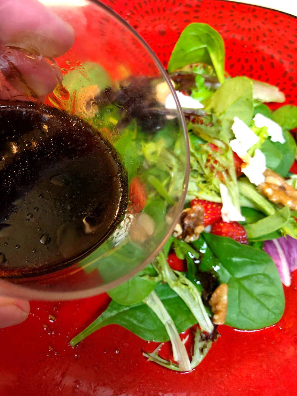 4 Ingredient Balsamic Vinaigrette - Pattern Princess