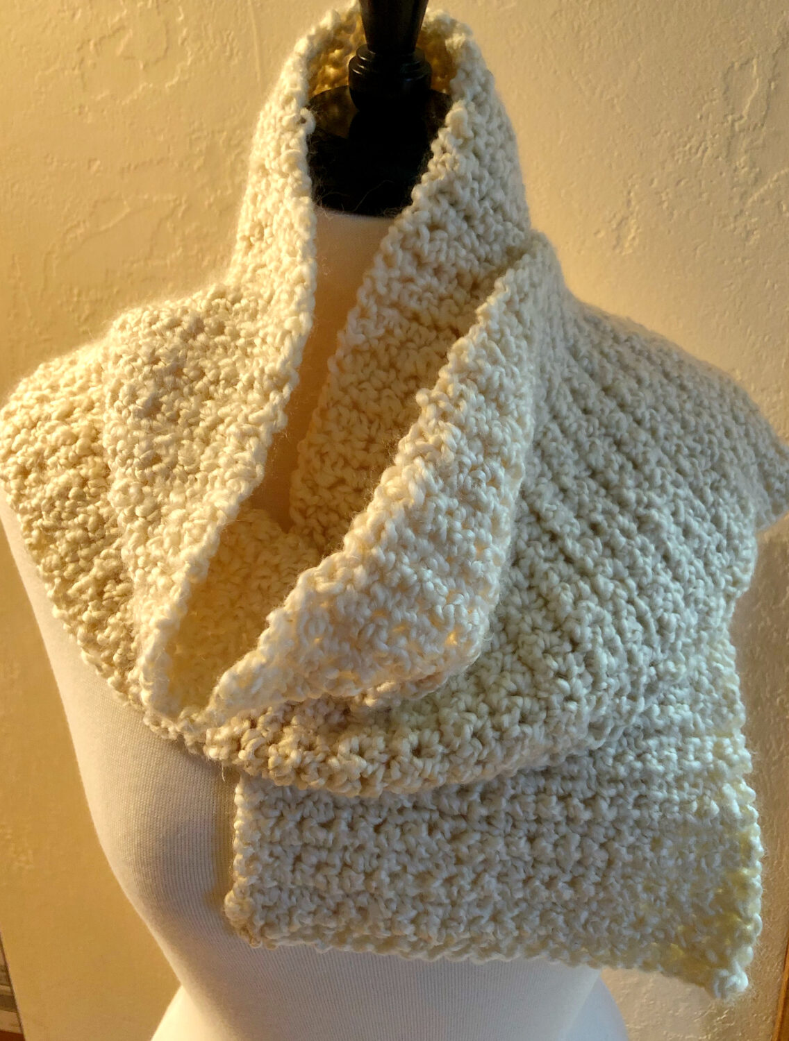 Crochet Winter Scarf Pattern - Pattern Princess