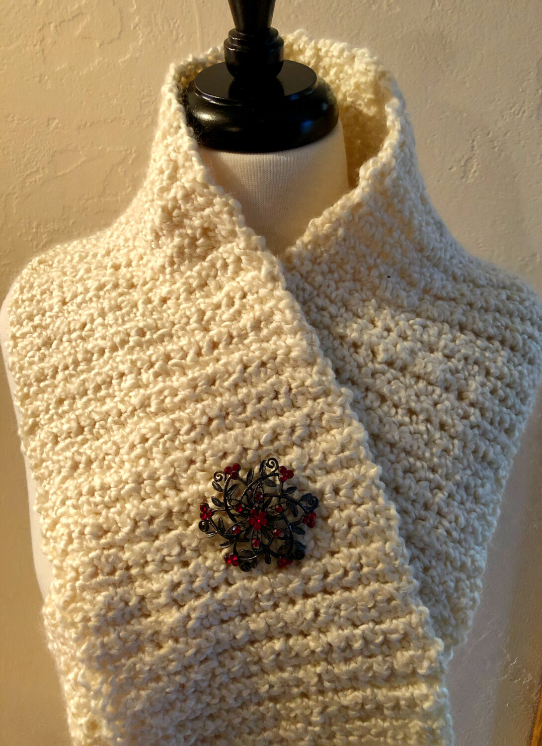 Crochet Winter Scarf Pattern - Pattern Princess
