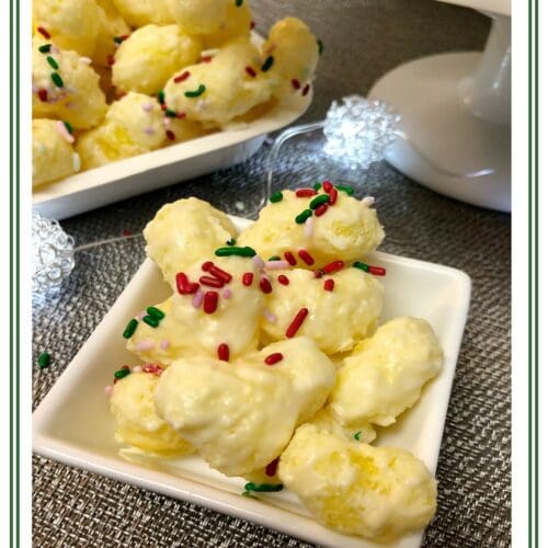 White Chocolate Puff Corn Crack - Pattern Princess