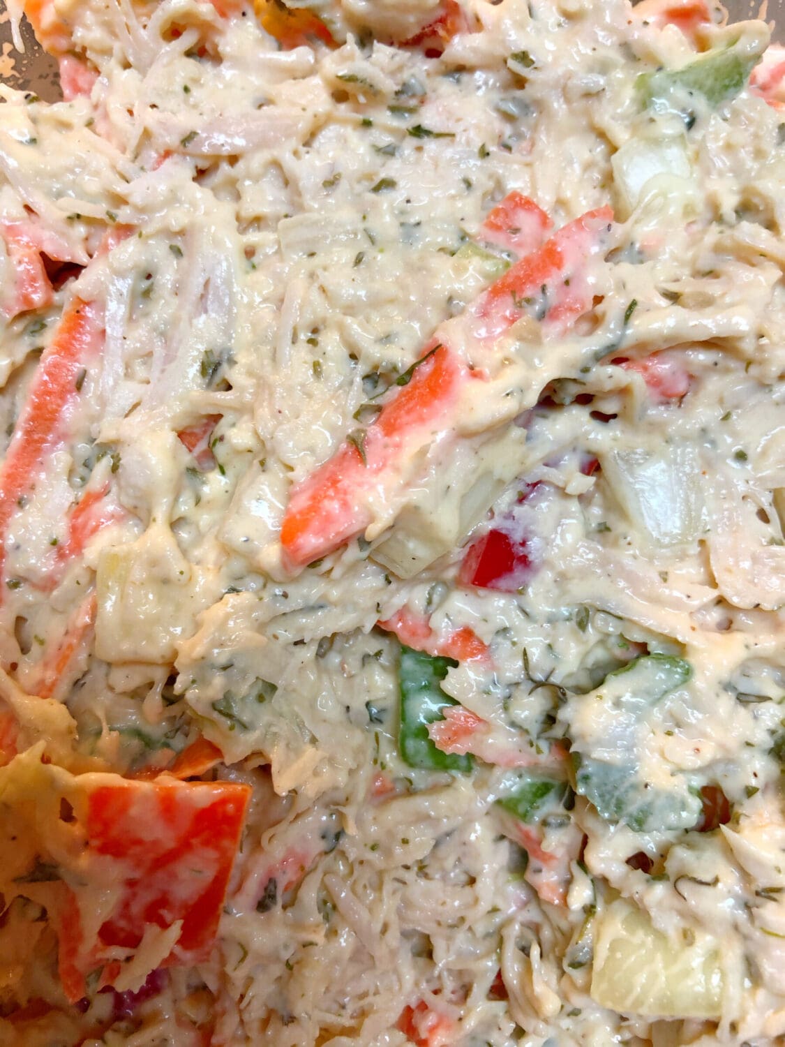 Amazing Chicken Salad for a Crowd - Pattern Princess