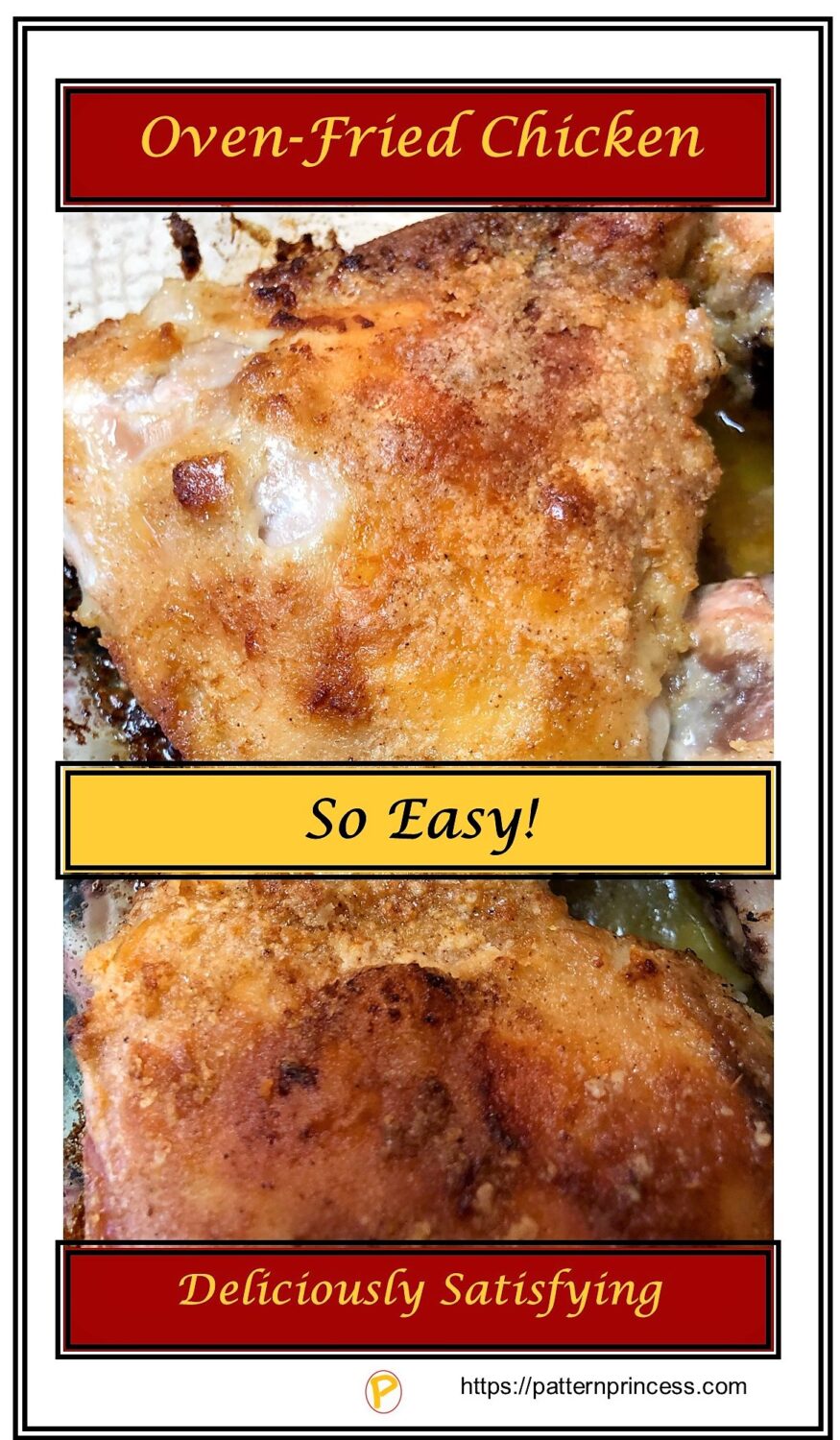 Oven-Fried Chicken - Pattern Princess