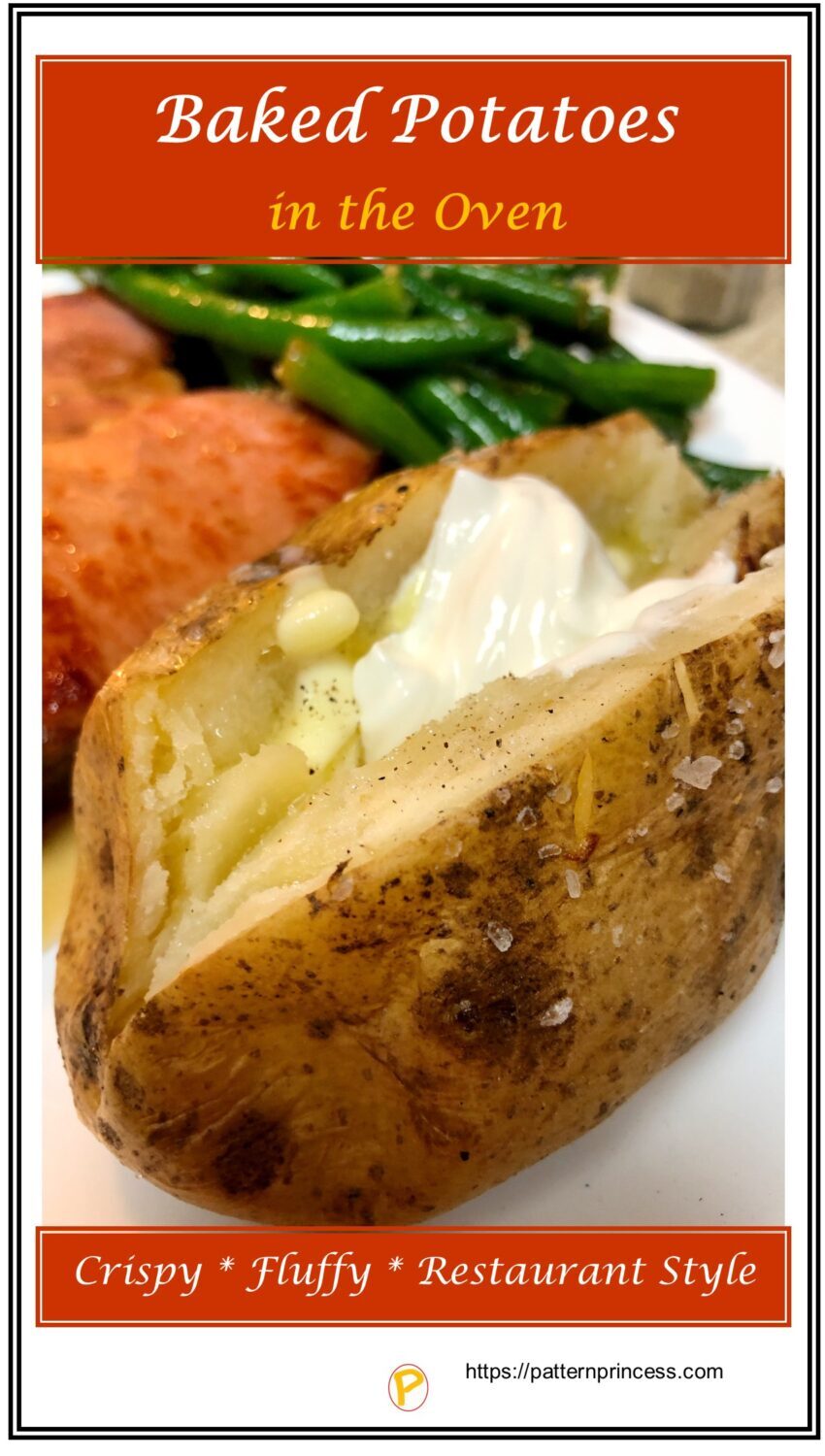 how to cook a potato in an oven