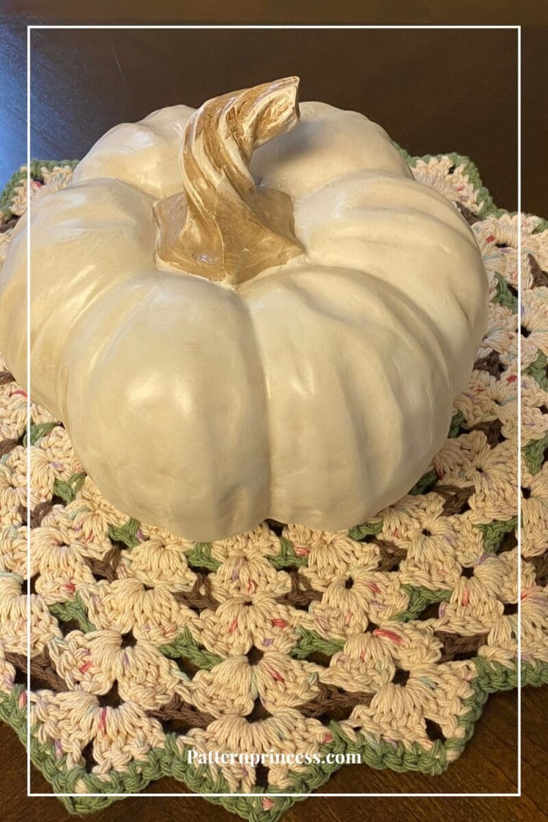 Crochet Shell Stitch Round Doily Free Pattern - Pattern Princess