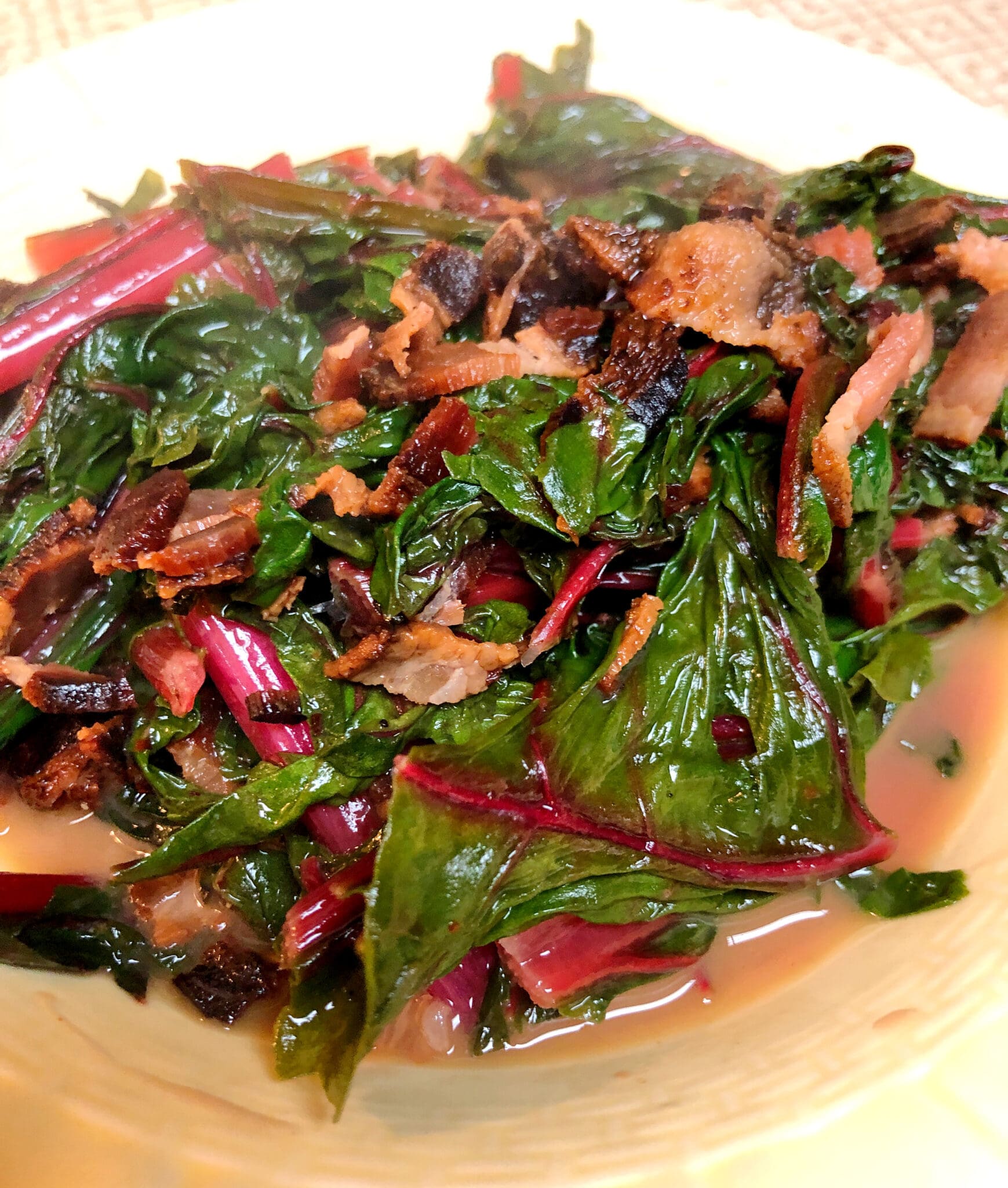 Sauteed Beet Greens - Pattern Princess