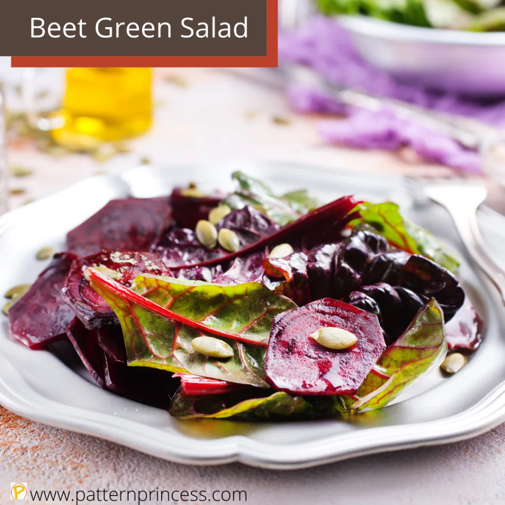 Sauteed Beet Greens - Pattern Princess