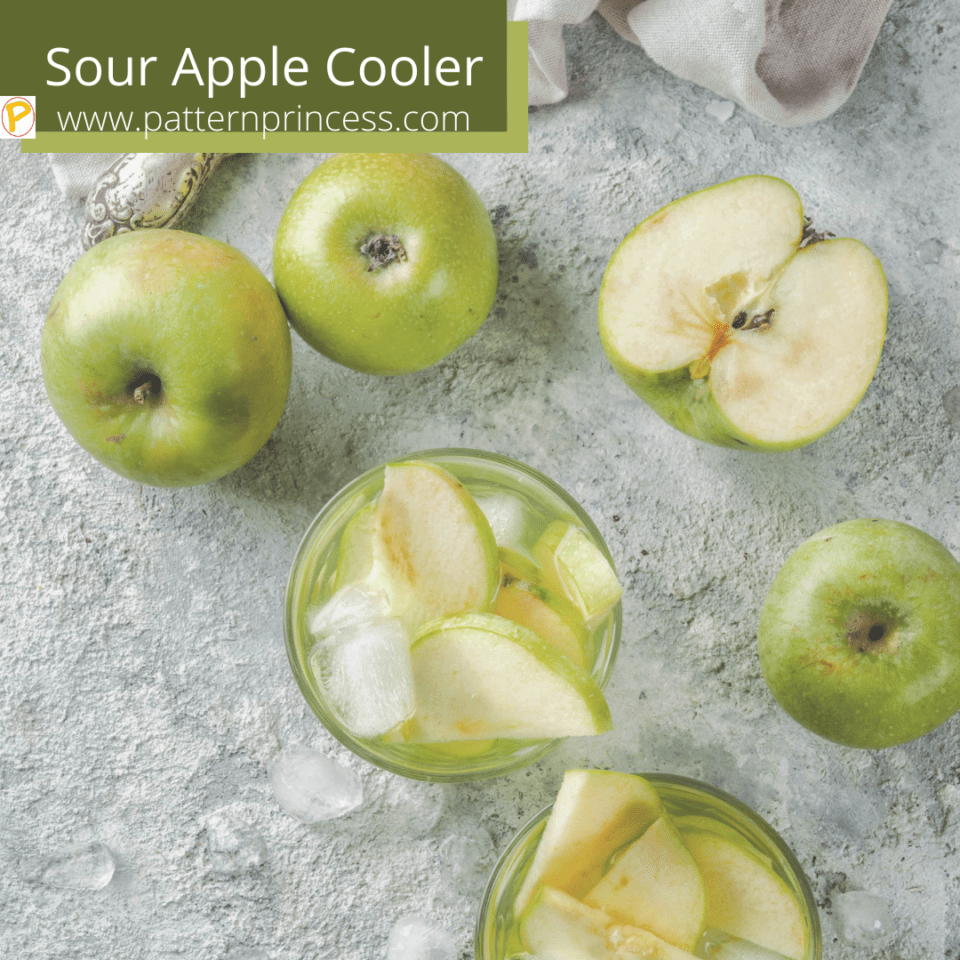 Sour Apple Cooler - Pattern Princess