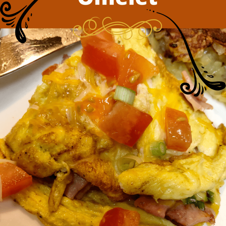 Smoked Ham Omelet - Pattern Princess