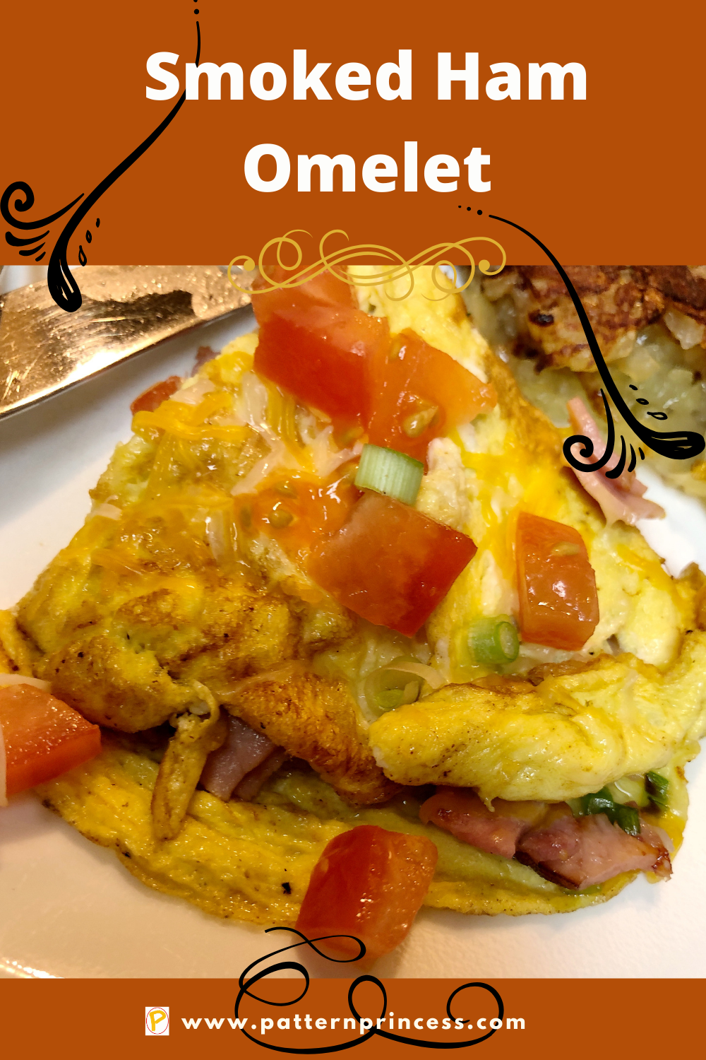 how to cook ham omelette