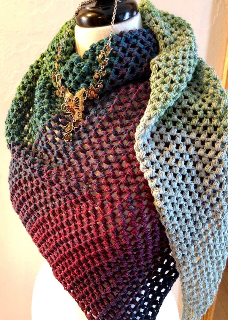 Serendipity Asymmetrical Shawl - Pattern Princess