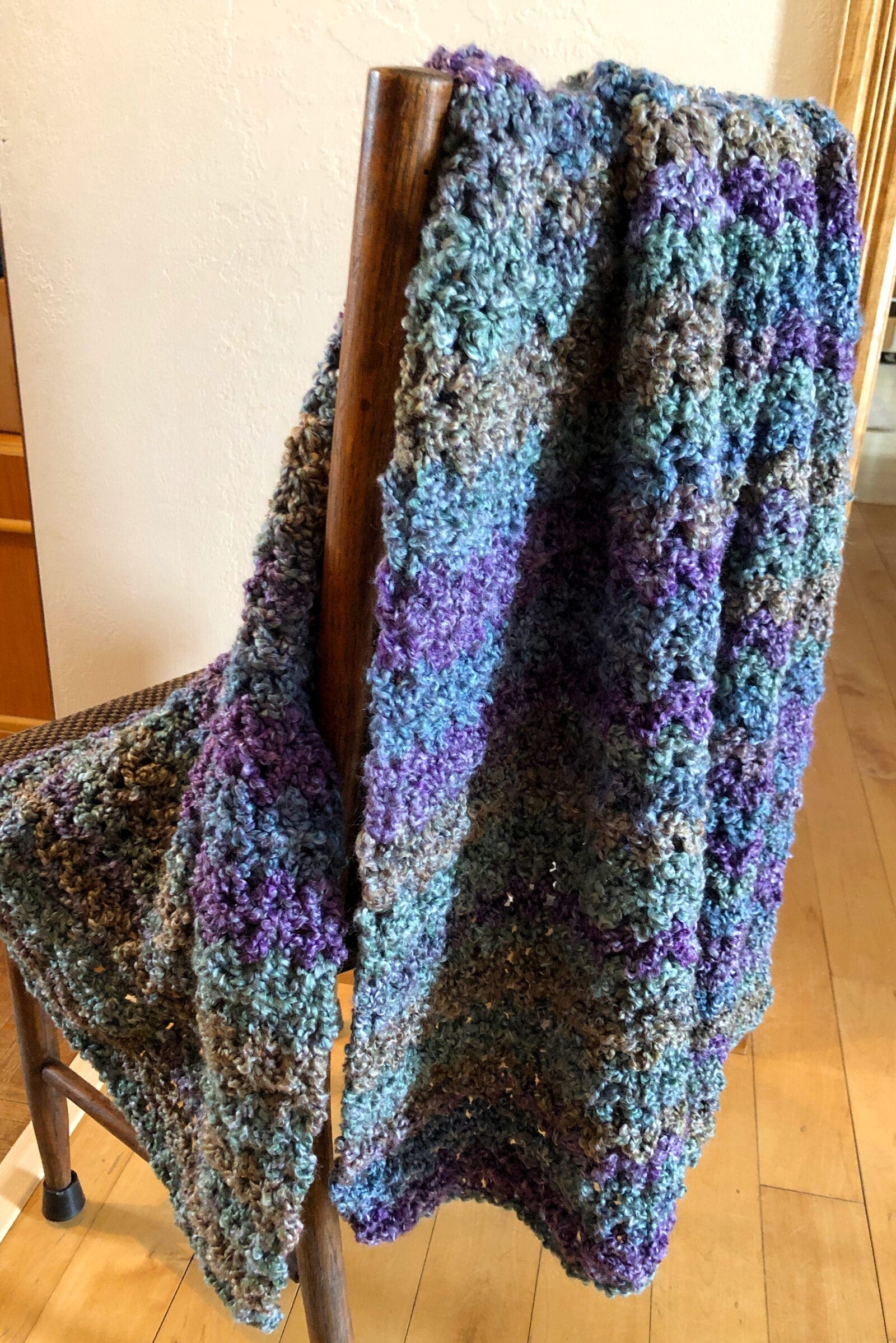 Easy Weekend Crochet Afghan Perfect for Beginners - Pattern Princess