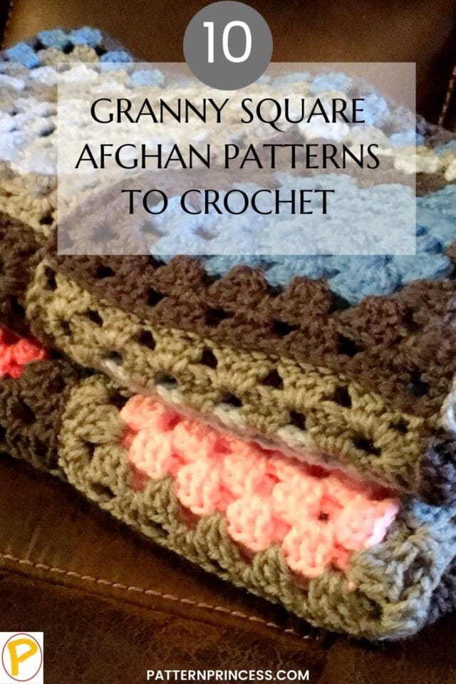 10 Granny Square Afghan Patterns to Crochet - Pattern Princess