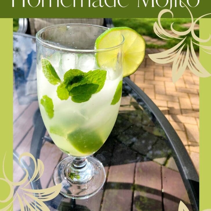 How to Make the Classic Homemade Mojito Recipe - Pattern Princess