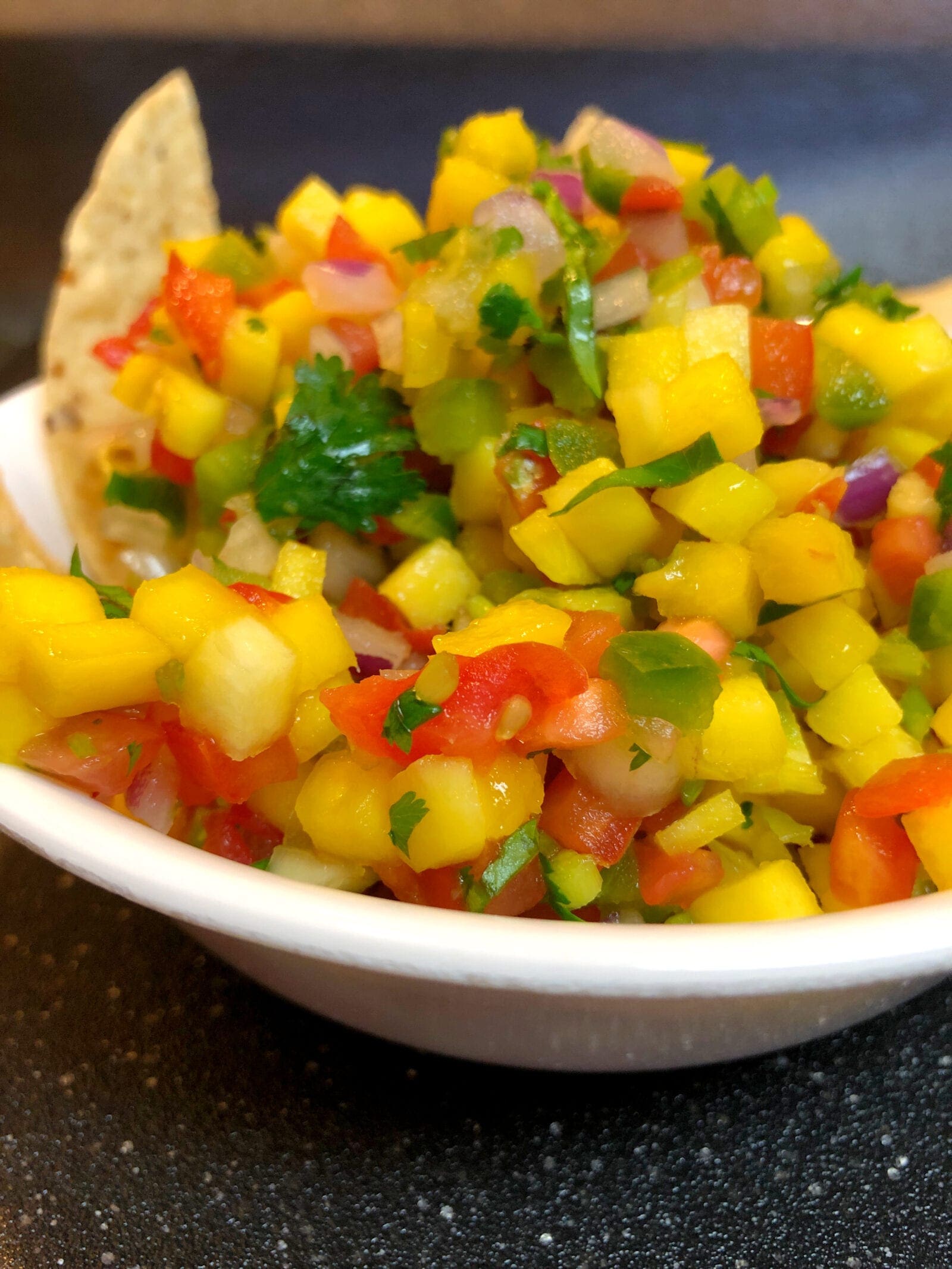 Mango and Tomato Salsa - Pattern Princess