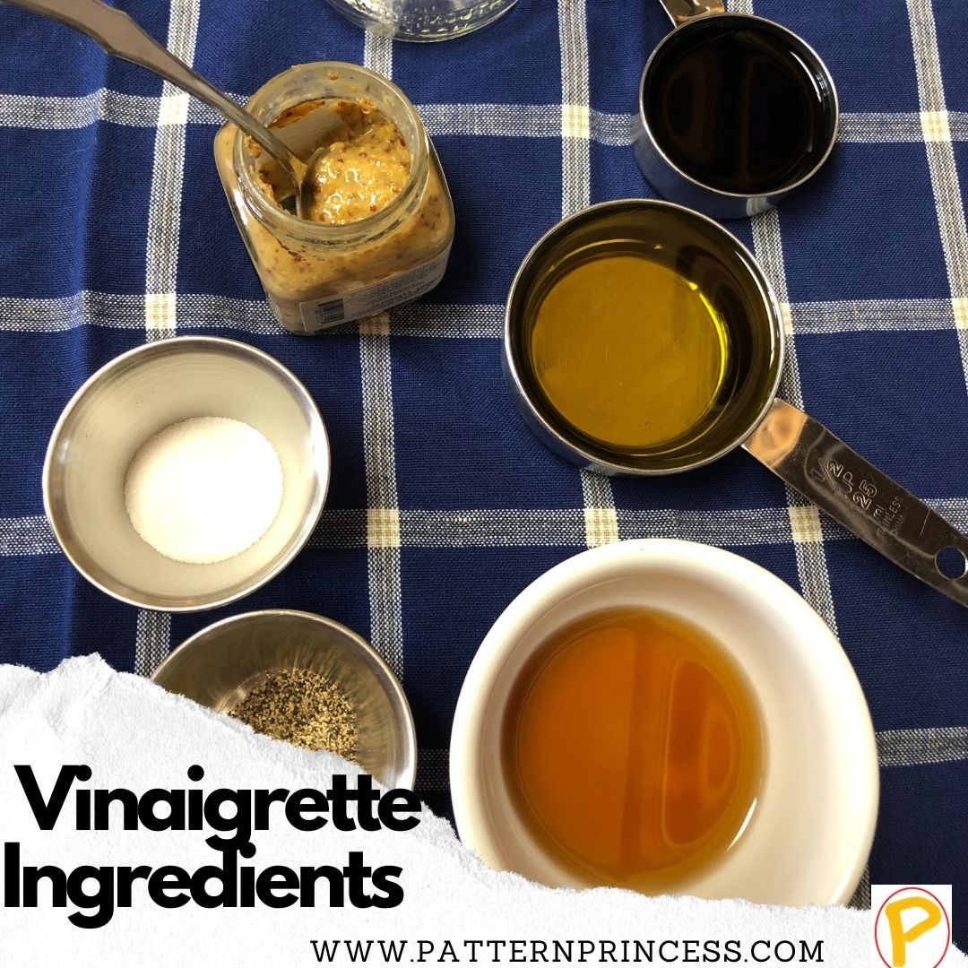 Maple Balsamic Vinaigrette Salad Dressing Recipe - Pattern Princess