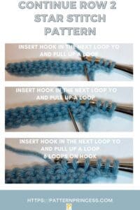 Crochet Star Stitch Tutorial - Pattern Princess