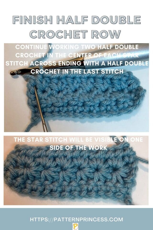 Crochet Star Stitch Tutorial - Pattern Princess