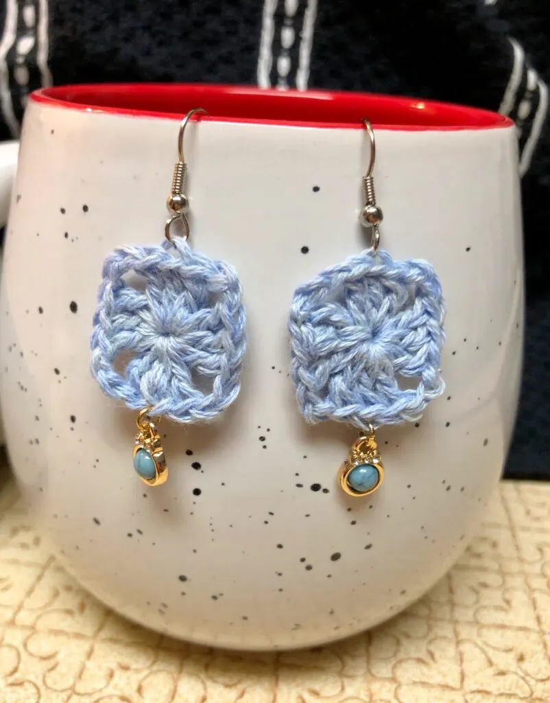 4 Beginner Crochet Earrings Patterns - Pattern Princess