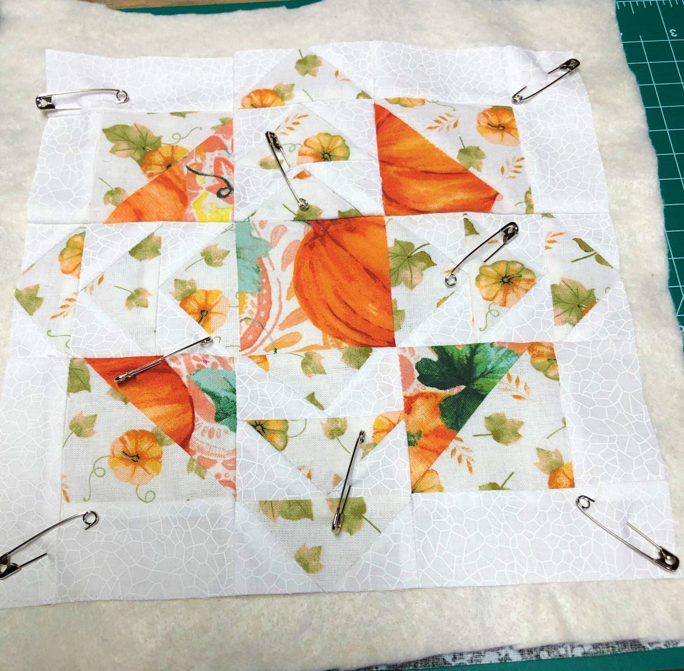 Little Pumpkin Patch Trivet Quilt Pattern - Pattern Princess