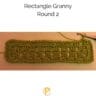 How to Crochet a Rectangle Granny Free Pattern - Pattern Princess