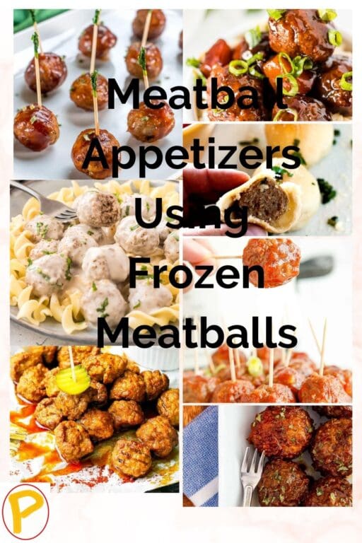 Meatball Appetizers Using Frozen Meatballs - Pattern Princess