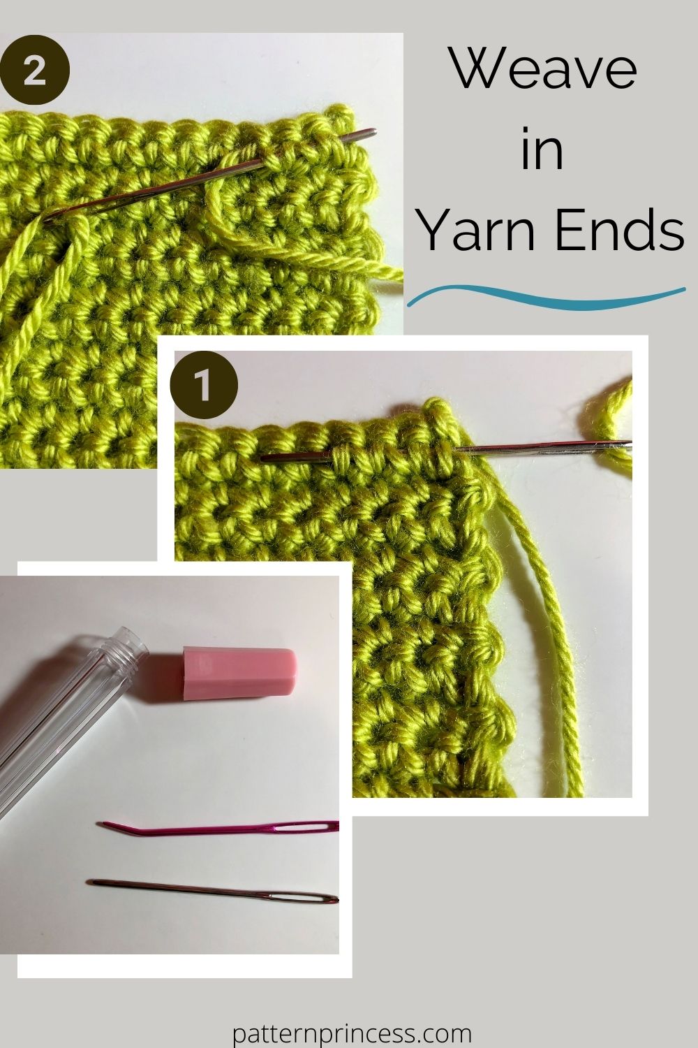 How to Finish off Crochet - Pattern Princess