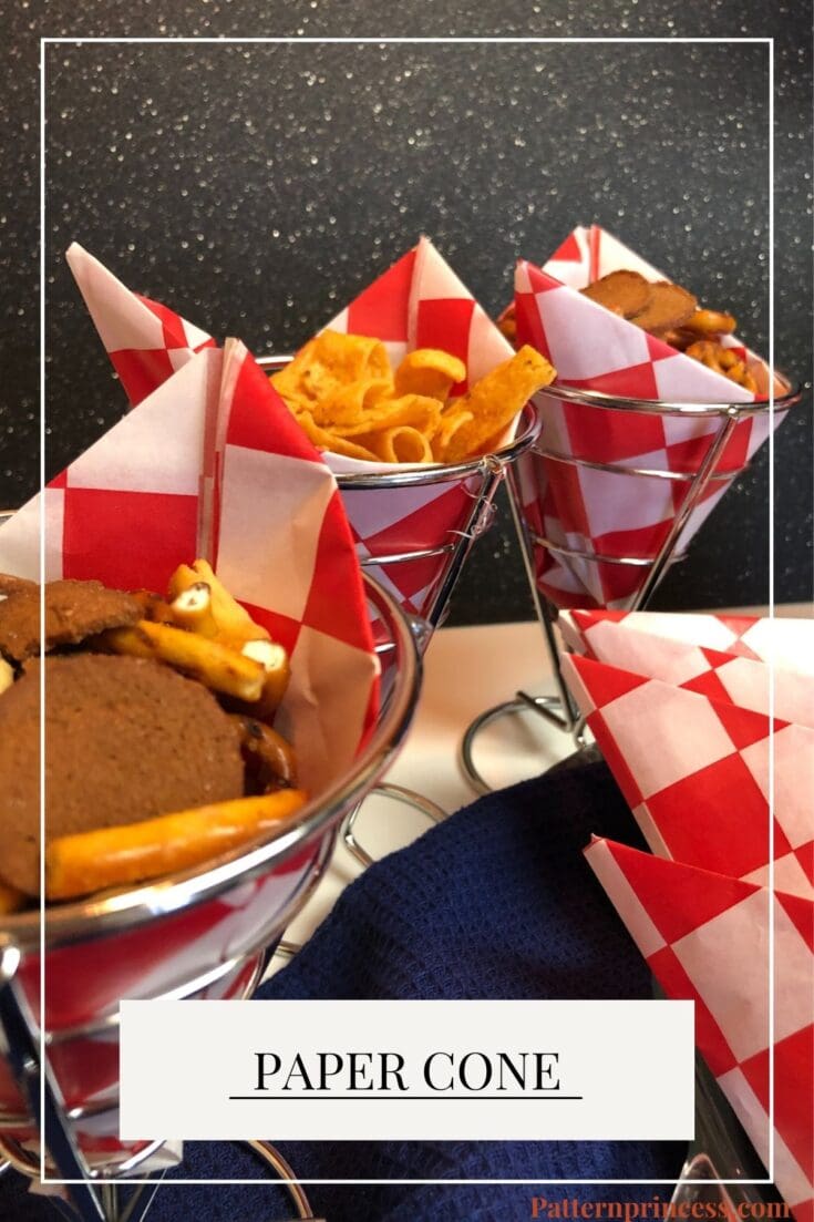 Make Your Own DIY Paper Snack Bags Easy and Quick - Pattern Princess