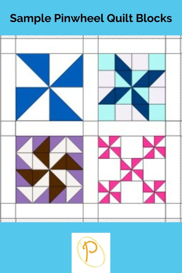 How to Make a Pinwheel Quilt Block - Pattern Princess
