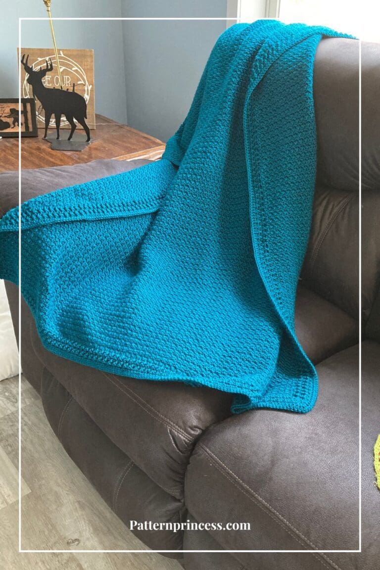 Family Crochet Throw Blanket Pattern - Pattern Princess