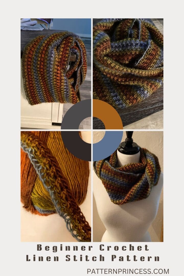 Easy Crochet Infinity Cowl Pattern - Pattern Princess