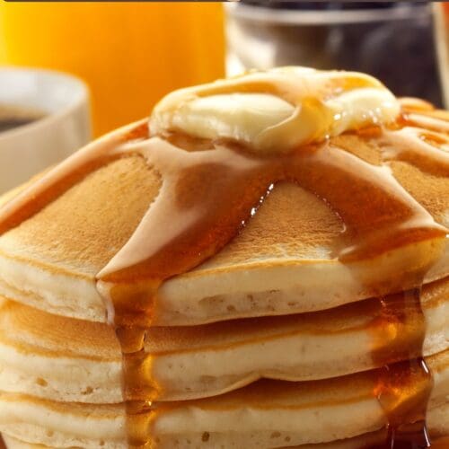 Easy Fluffy Buttermilk Pancakes Recipe from Scratch - Pattern Princess